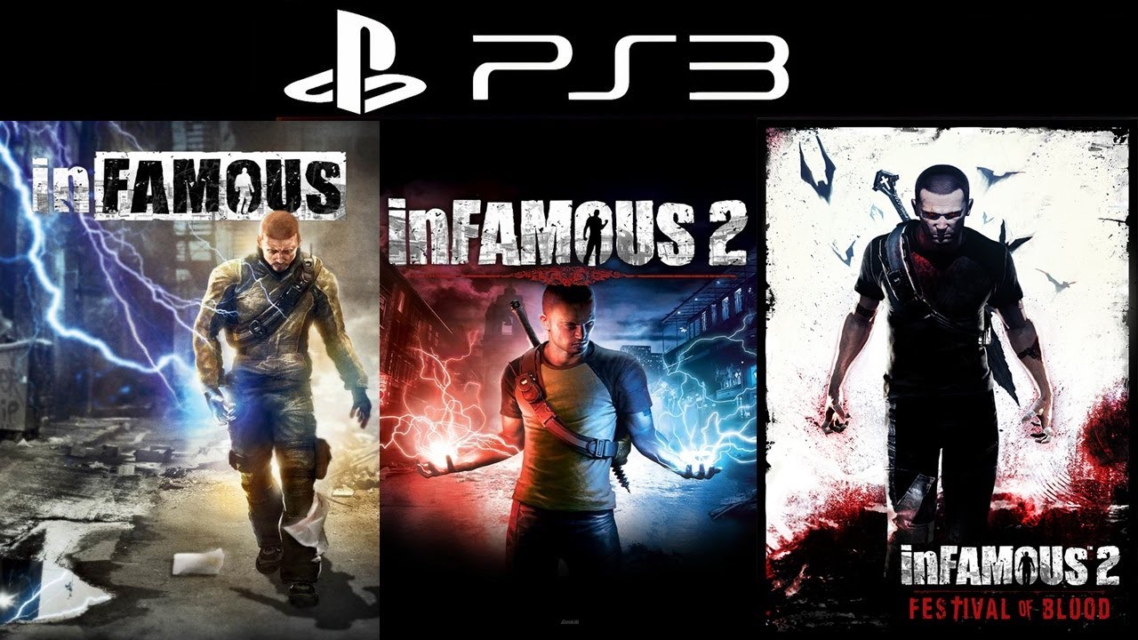 All Infamous Games on PS3 - YouTube