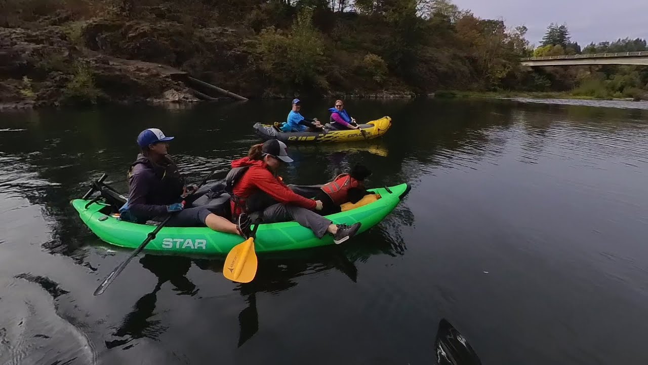 Kayaking the South Santiam River - Pleasant Valley Rd Start - YouTube