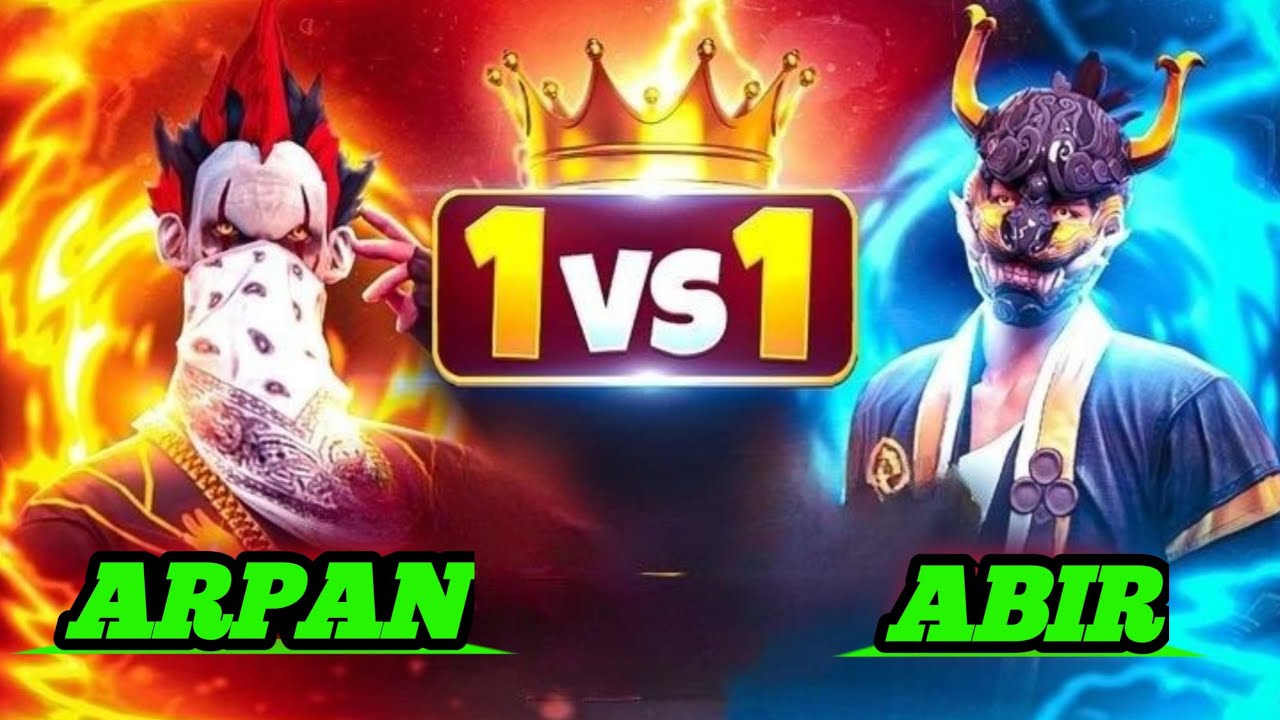 ARPAN VS ABIR. 1 vs 1 custom match. Watching till end ☠️⚡️☠️☠️⚡️ - YouTube