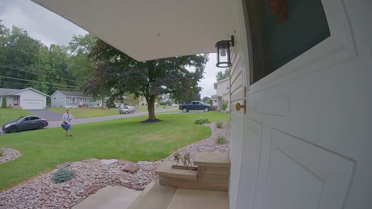 USPS package throw. - YouTube