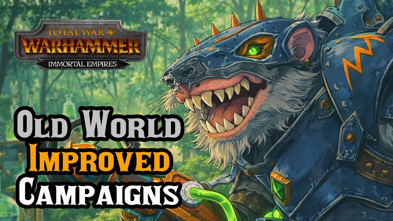 Old World MOD Vastly Improves These CAMPAIGNS! - Total War: Warhammer 3 Immortal Empires - YouTube