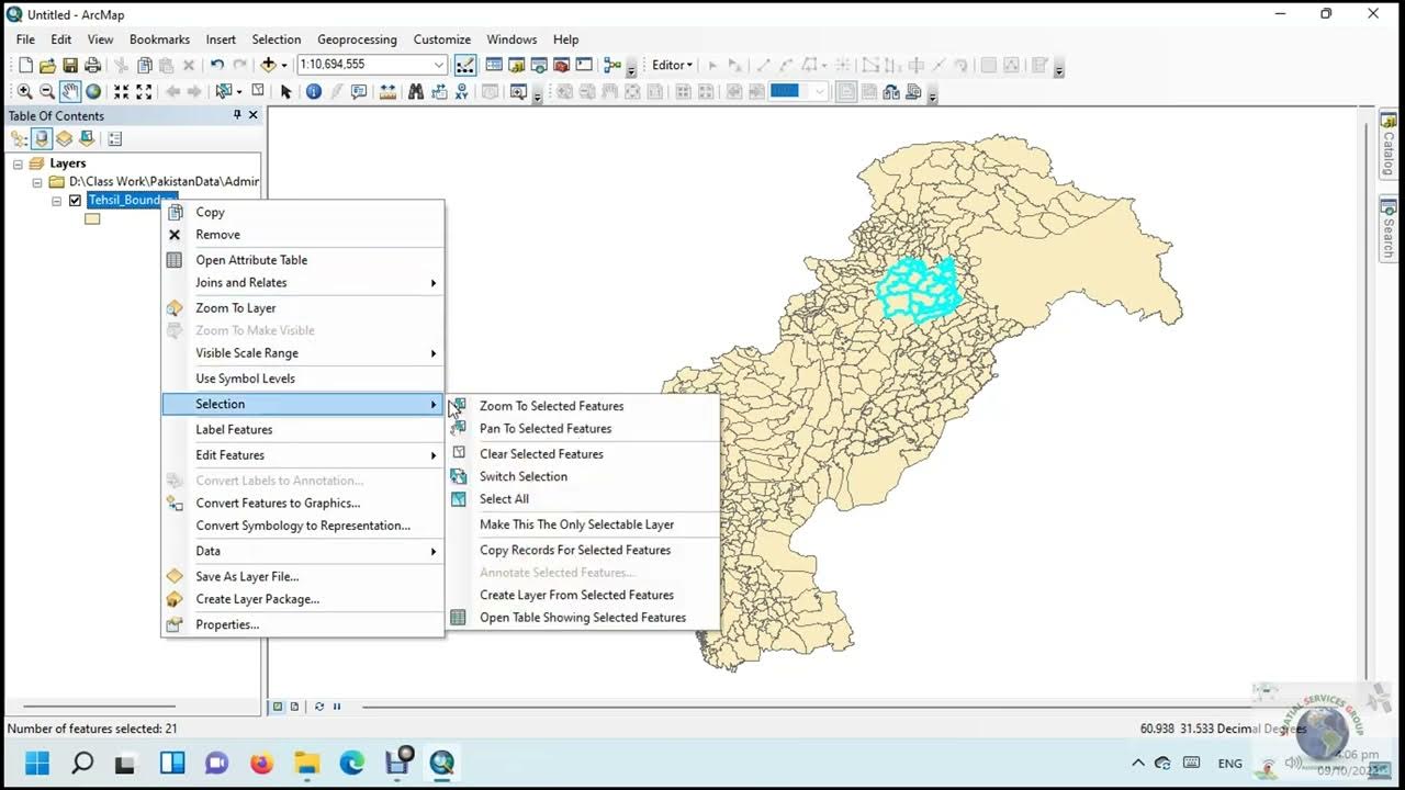 How to select multiple features using select by attribute in ArcGIS - YouTube