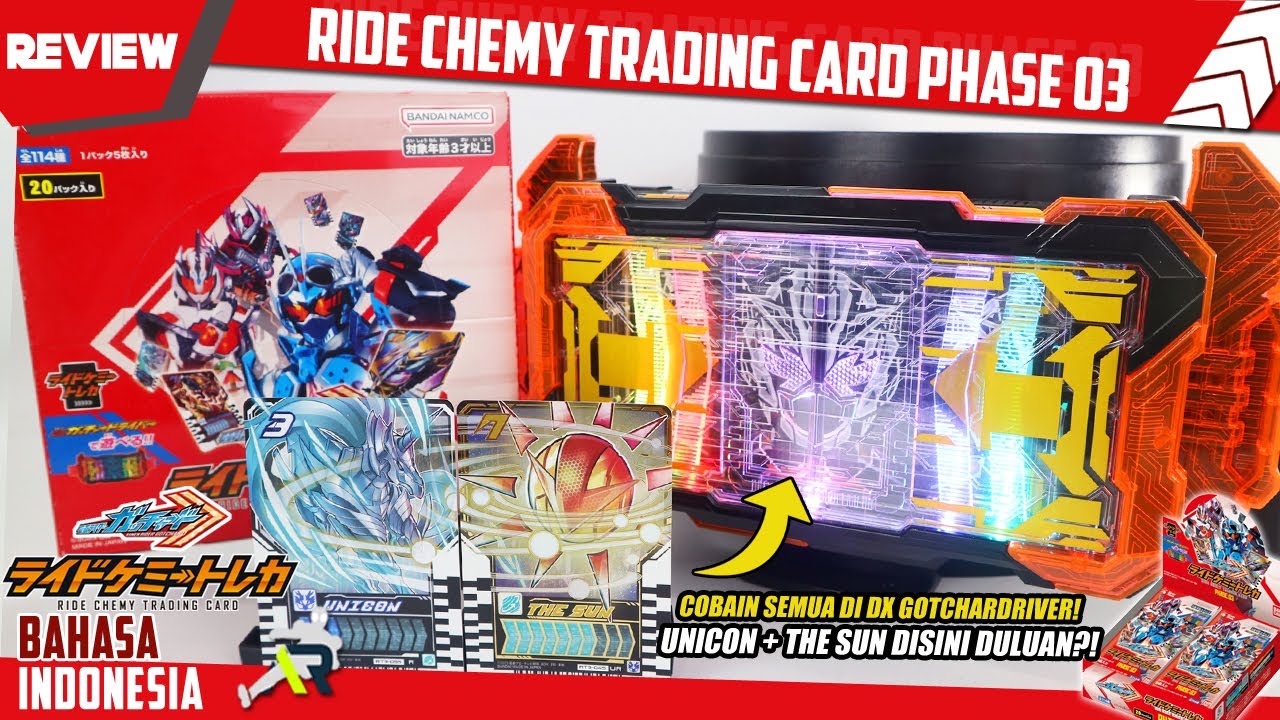 COBAIN SEMUA RIDE CHEMY TRADING CARD PHASE 03 DI DX GOTCHARDRIVER ...