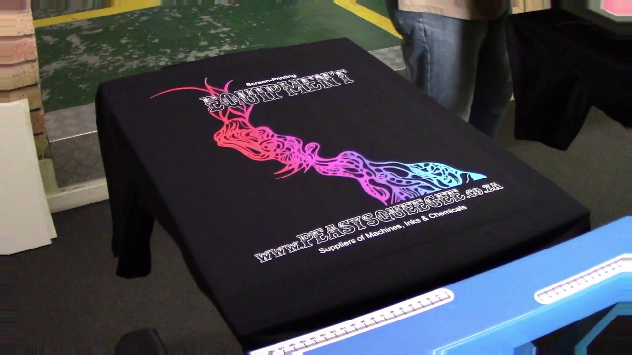 RainBow Effect - Screen Print - YouTube