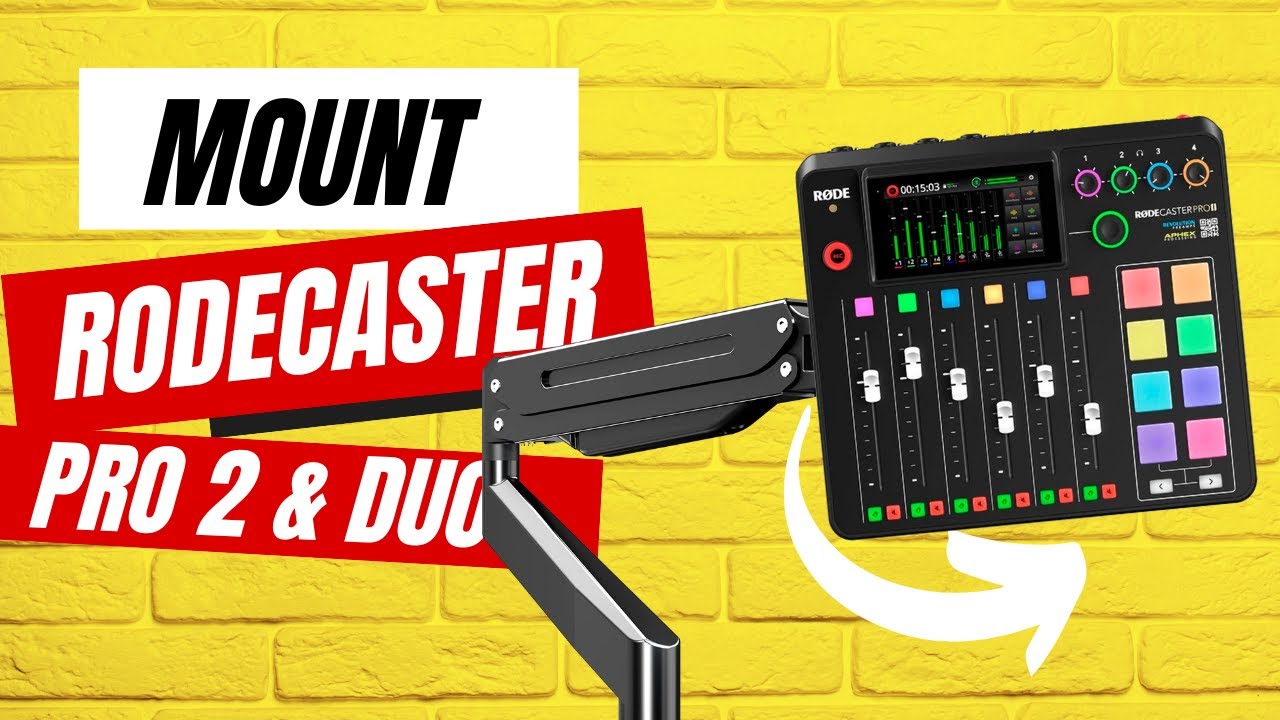 BEFORE You Vesa Mount The Rodecaster Pro 2 or Rodecaster Duo... - YouTube