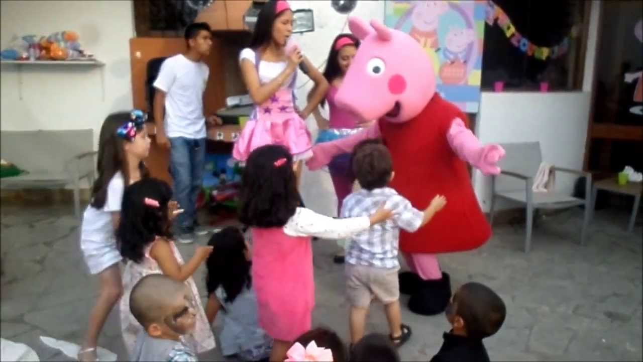 Show Infantil de Peppa Pig - La Magia de Mimi Eventos Infantiles - YouTube