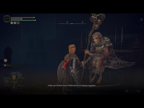 ELDEN RING Roundtable Hold Enia the Finger Reader NPC 2nd Encounter ...