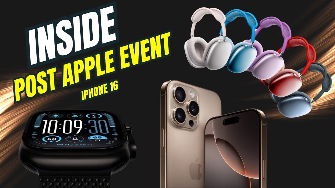 INSIDE "Post Apple Event" - YouTube