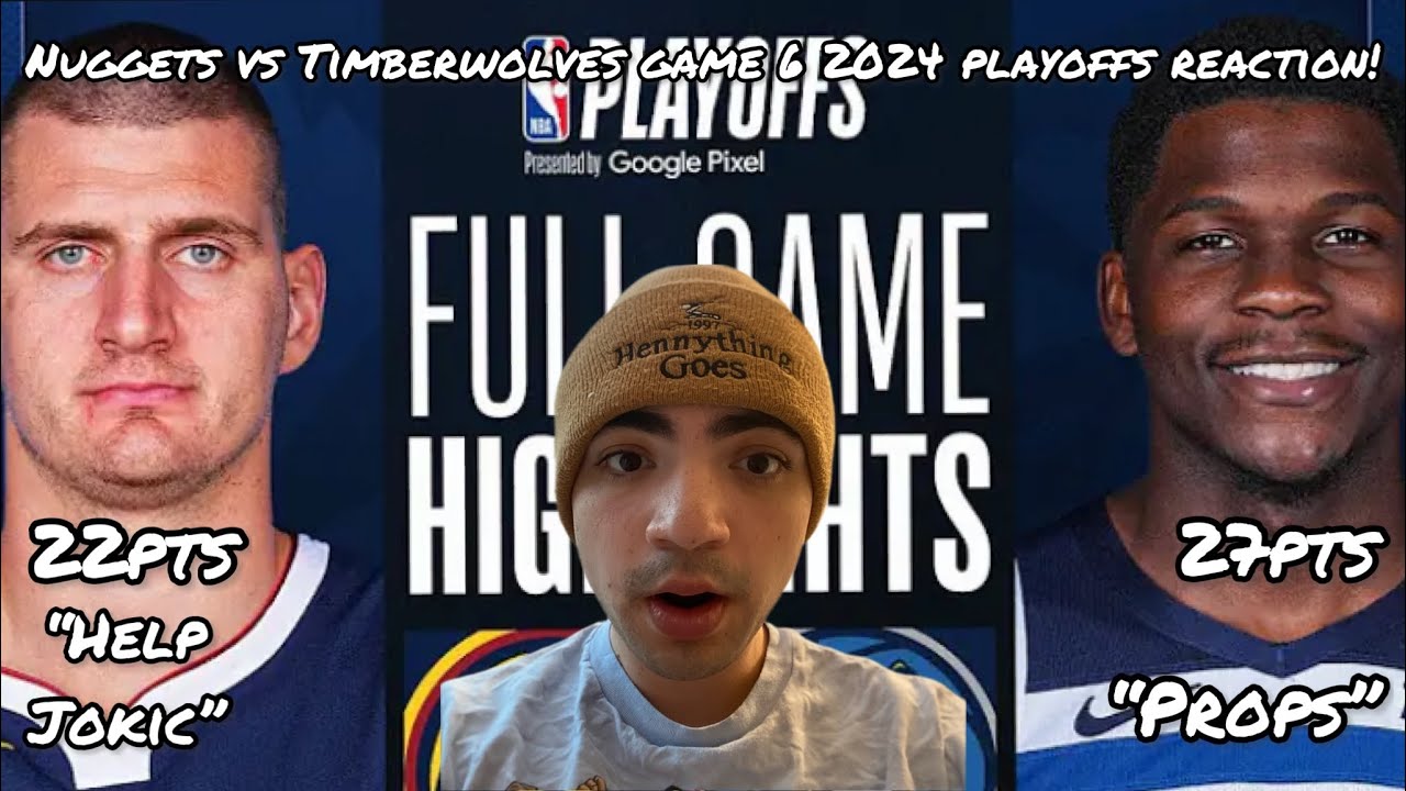 45 BALL! Denver Nuggets vs Minnesota Timberwolves Game 6 Full ...