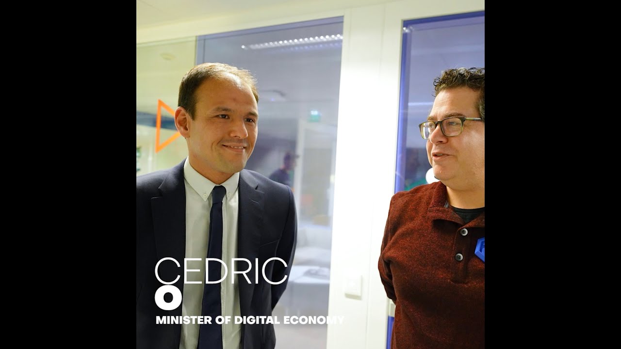 Digital Minister Cédric O Announces France's National AI Strategy - YouTube