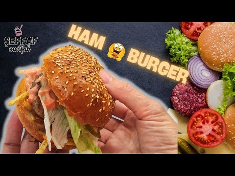 En Mükemmel Hamburgeri Siz Yapın 🤌🏻Lezzet  EKMEKLE BAŞLAR 💯