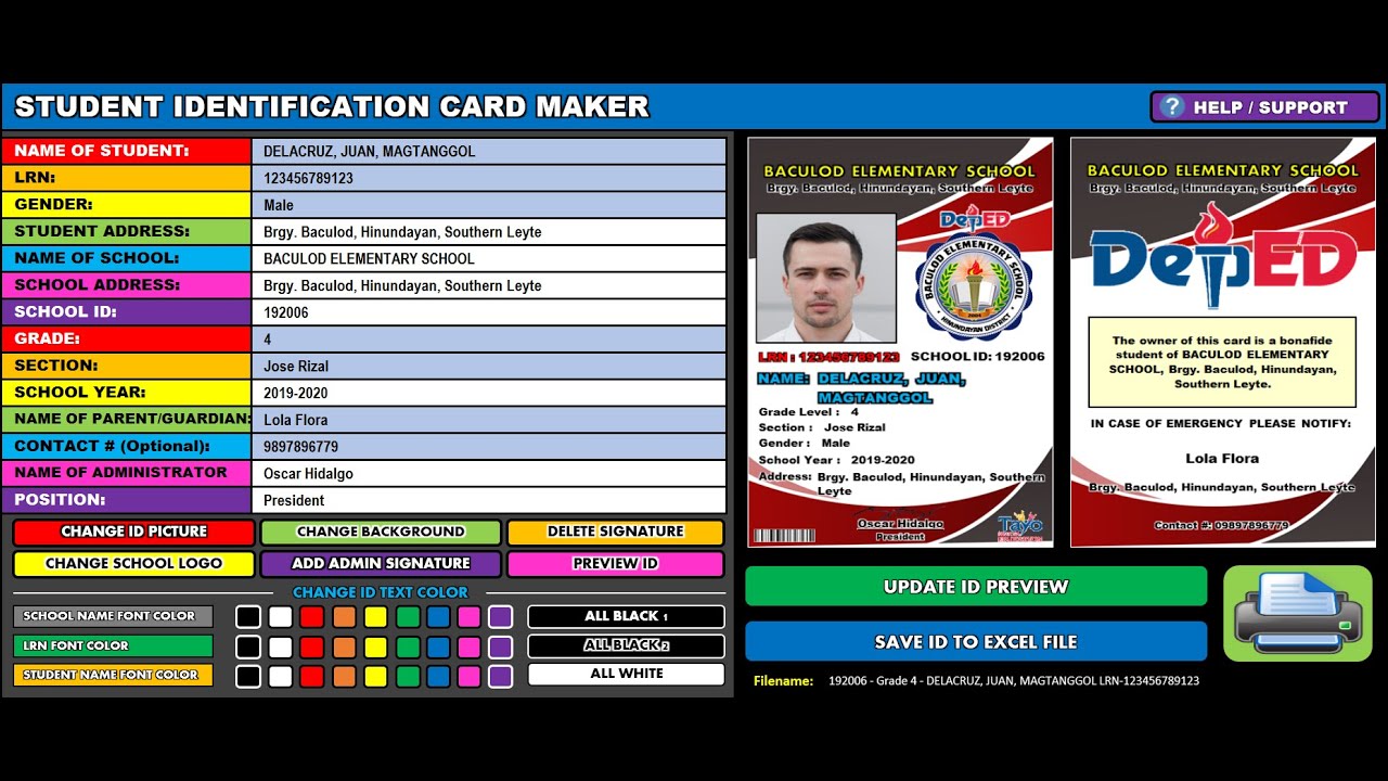 Automated Student Identification Card Maker V1 0 YouTube automated-student-identification-card-maker-v1-0-youtube