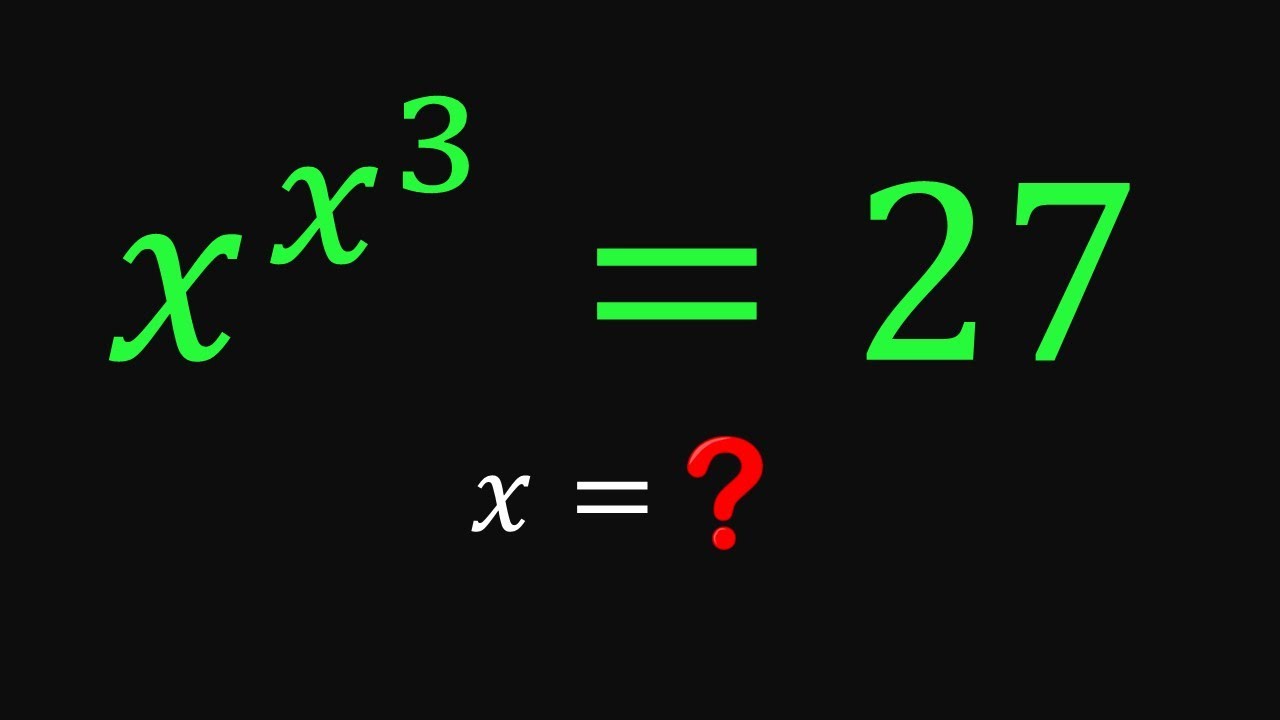 95% Fails to answer this exponential equation | How to solve? - YouTube