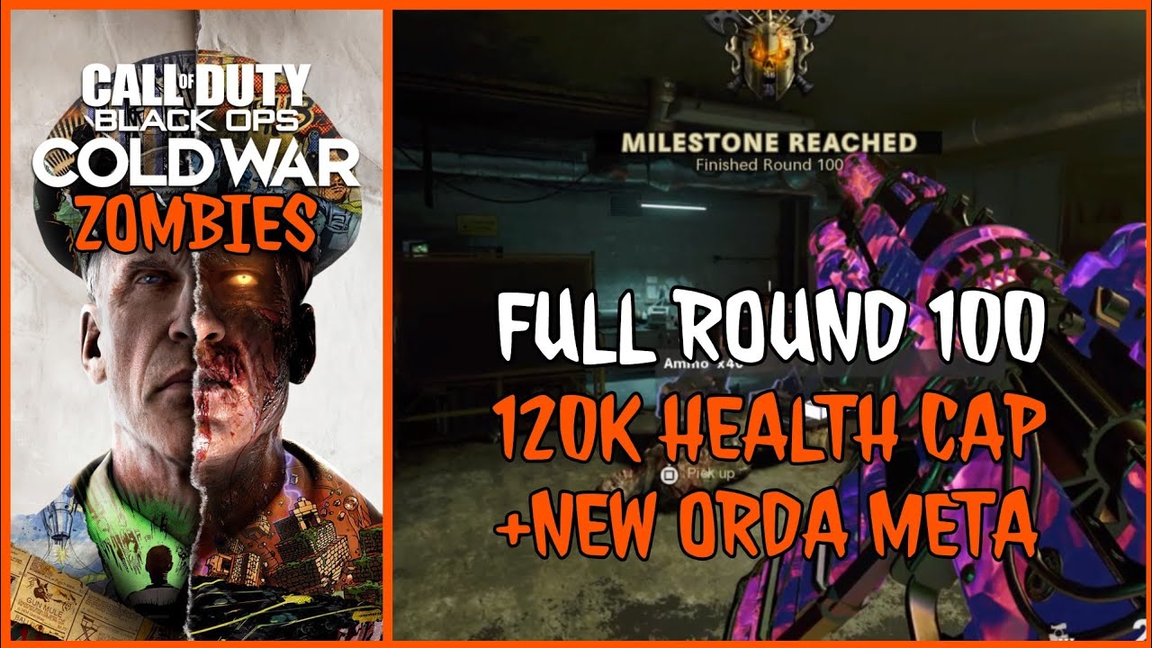 ROUND 100 FIREBASE Z + NEW ORDA META - COLD WAR ZOMBIES - YouTube