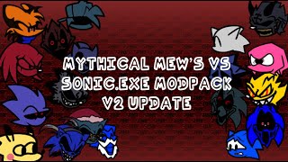 Mythical Mew's FNF Vs. Sonic.EXE Modpack V3 - Gorefest ... | Doovi
