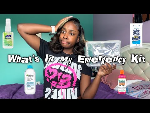 What’s In My Emergency Kit (episode 2) - YouTube