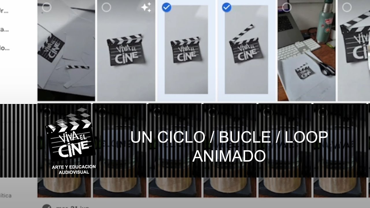 ¡VIVA EL CINE! Ciclo / Bucle / Loop animado - YouTube