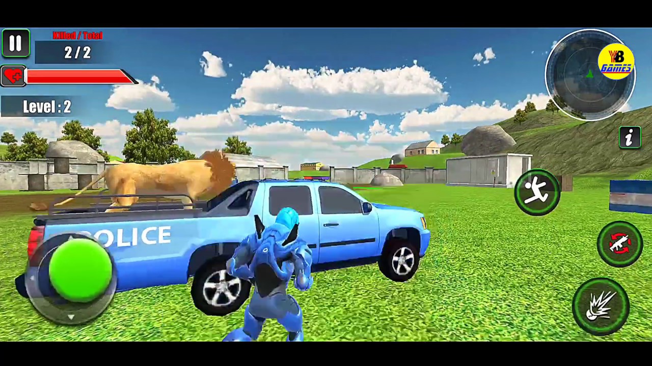 Police Robot Animal Rescue: Police Robot Games - Android Gameplay ...