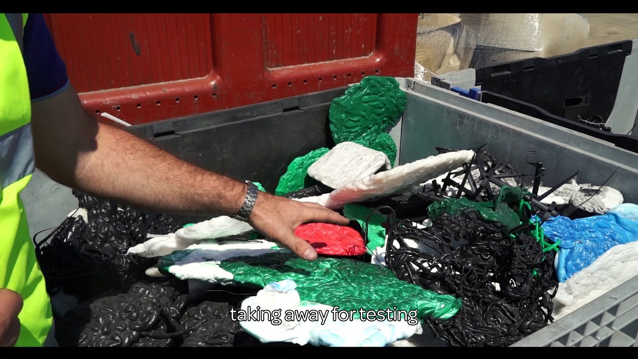 QC Inspection for Plastic Lumps or Purging | Vanden Recycling - YouTube