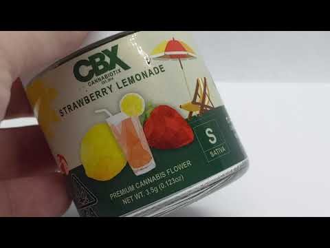 First Impressions of Strawberry Lemonade from Cannabiotix (CBX)