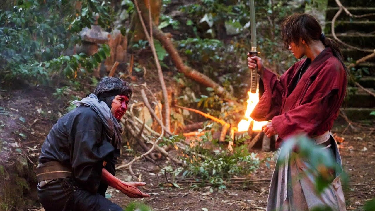 Kenshin VS Udo Jine Full Fight (3/4) | HD | Rurouni Kenshin The Origins ...