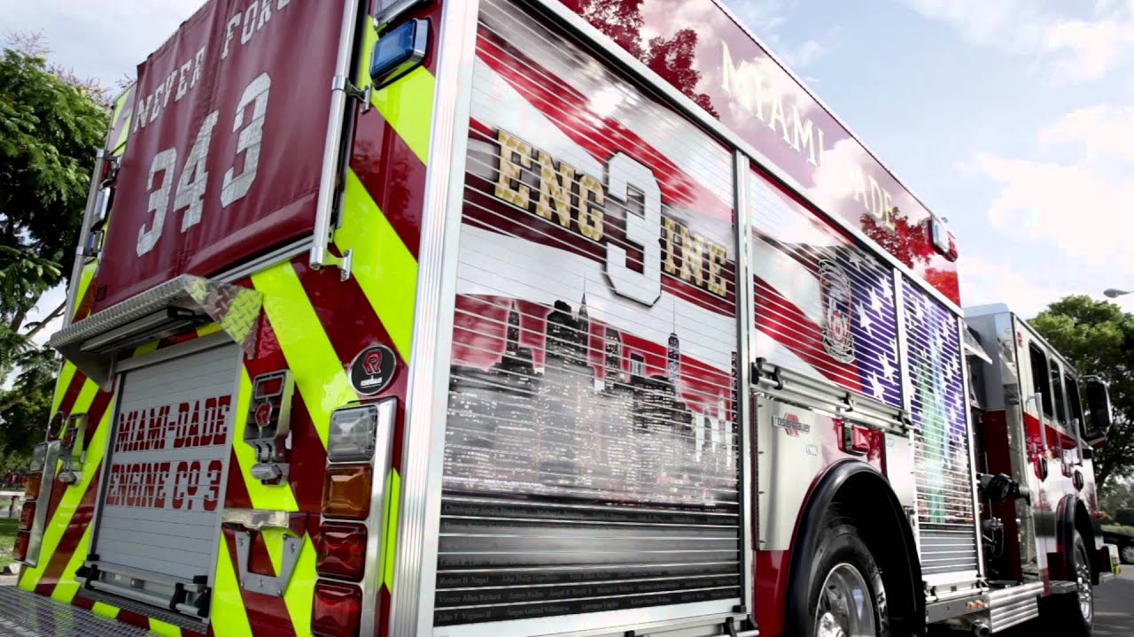 Miami Dade Fire Rescue Truck 91 Green