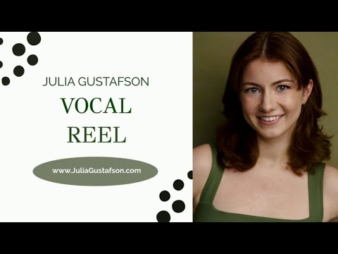 JULIA GUSTAFSON Vocal Reel - YouTube