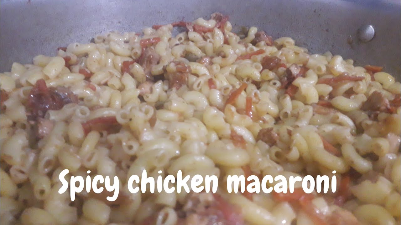 spicy chicken macaroni recipe | spicy macroni | by ...