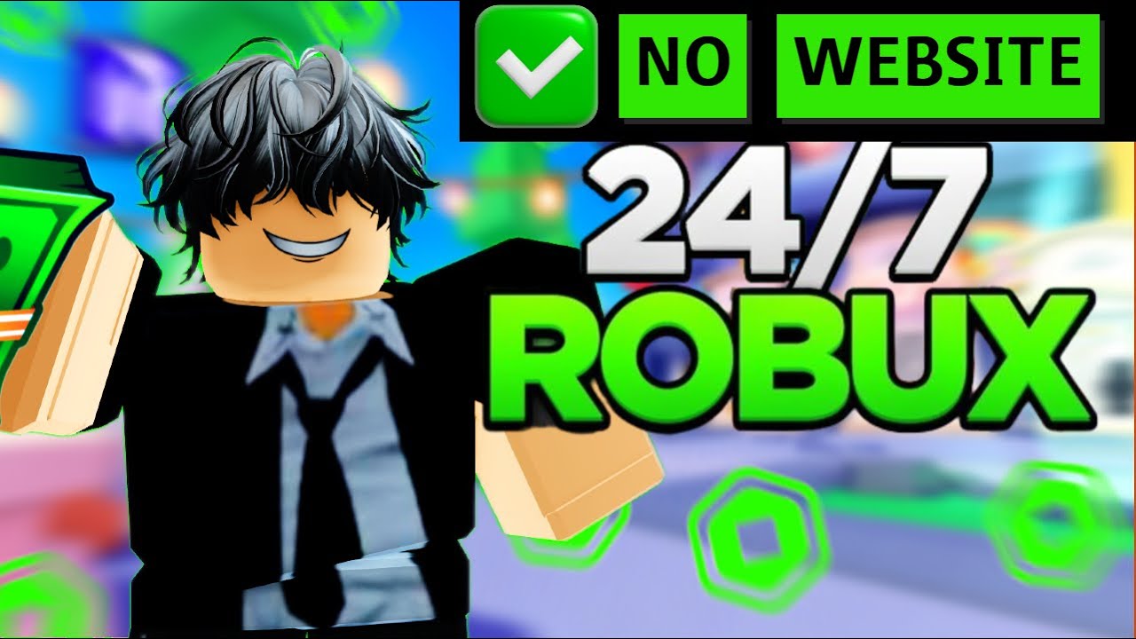 How To Enter The 24/7 Robux Stream | No Website - YouTube