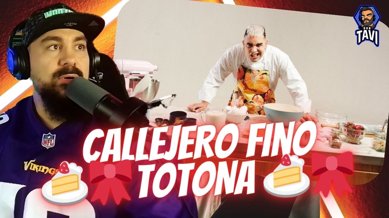 REACCION A CALLEJERO FINO - 🍰🎀TOTONA 🍰🎀 (Video Oficial) - YouTube