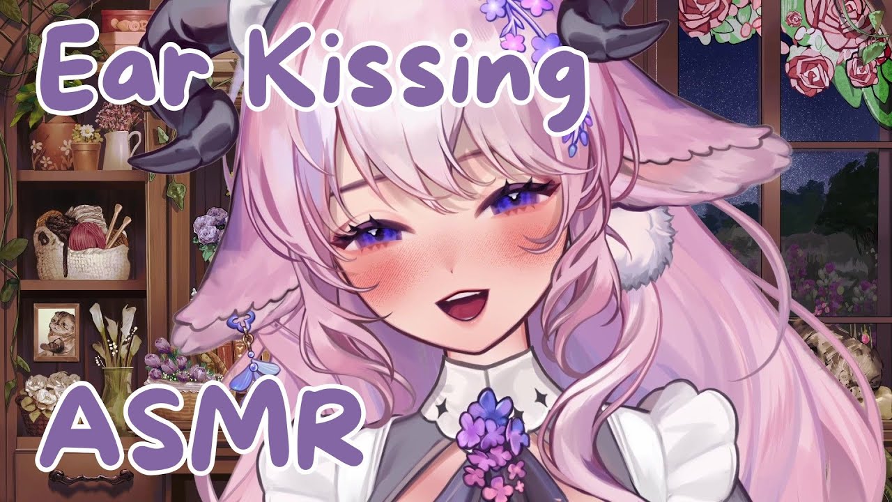 【3DIO ASMR】Ear Kissing From Your Goat Maid💕💤Personal Attention For Deep ...