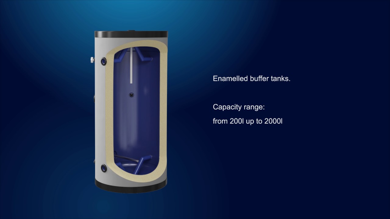 ELDOM GREEN LINE Buffer tank, enamelled - YouTube