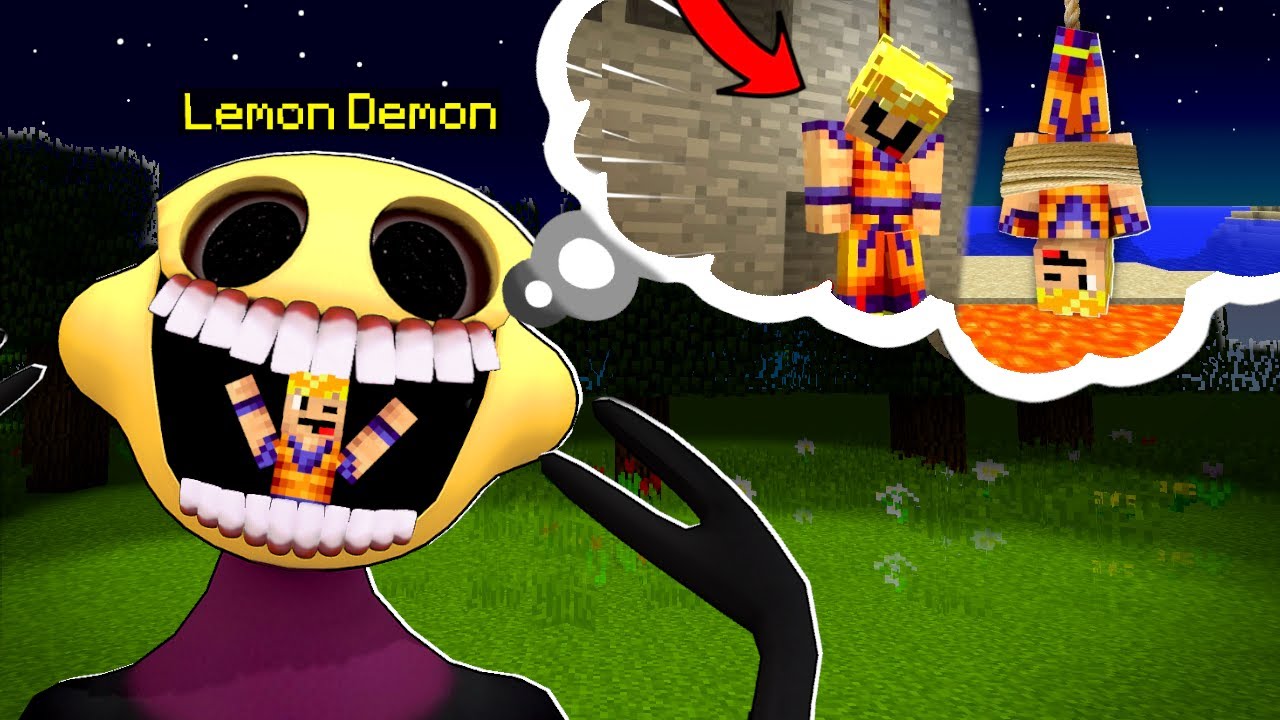WIEM O CZYM MYŚLI LEMON DEMON w MINECRAFT ... - YouTube