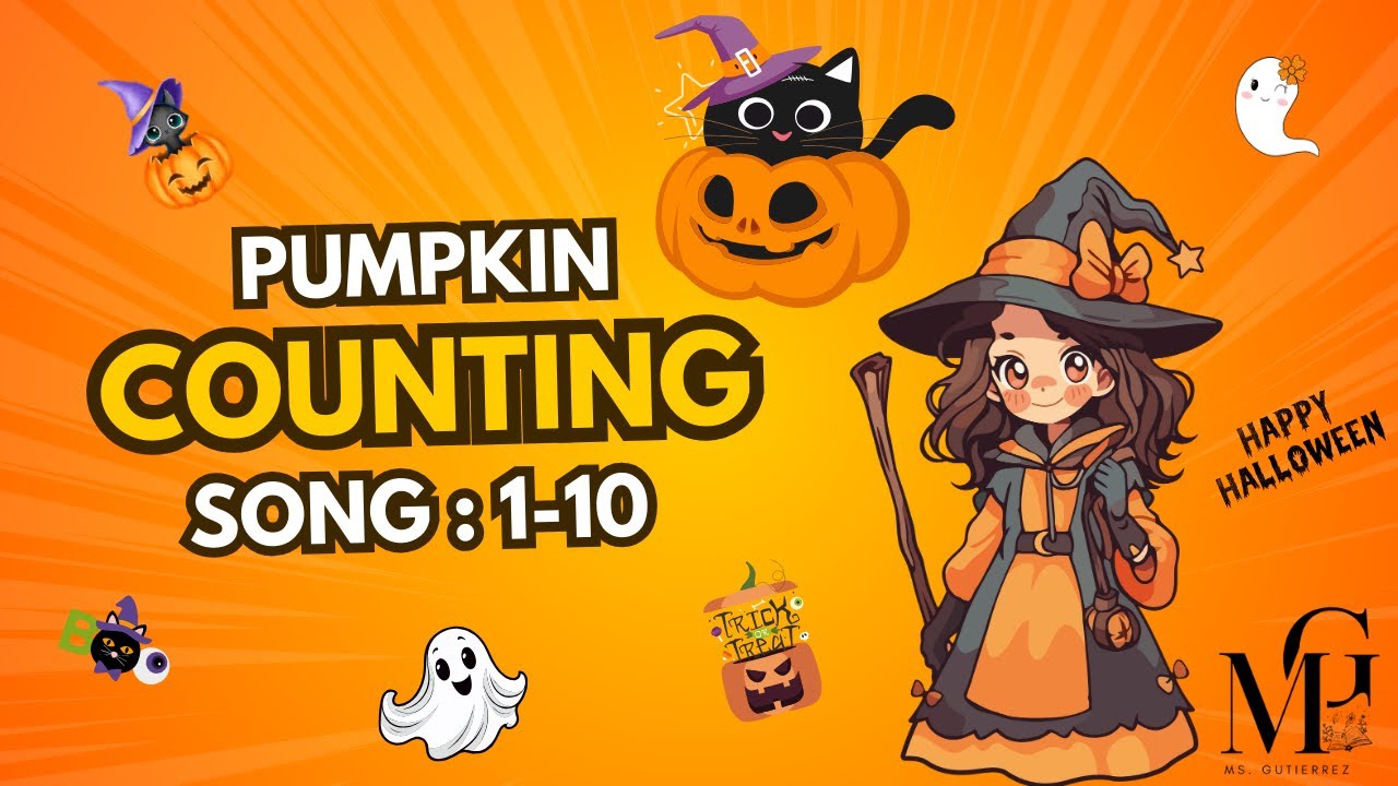 Sing & Count Pumpkins 🎵 | Learn Numbers 1-10 🎃 - YouTube