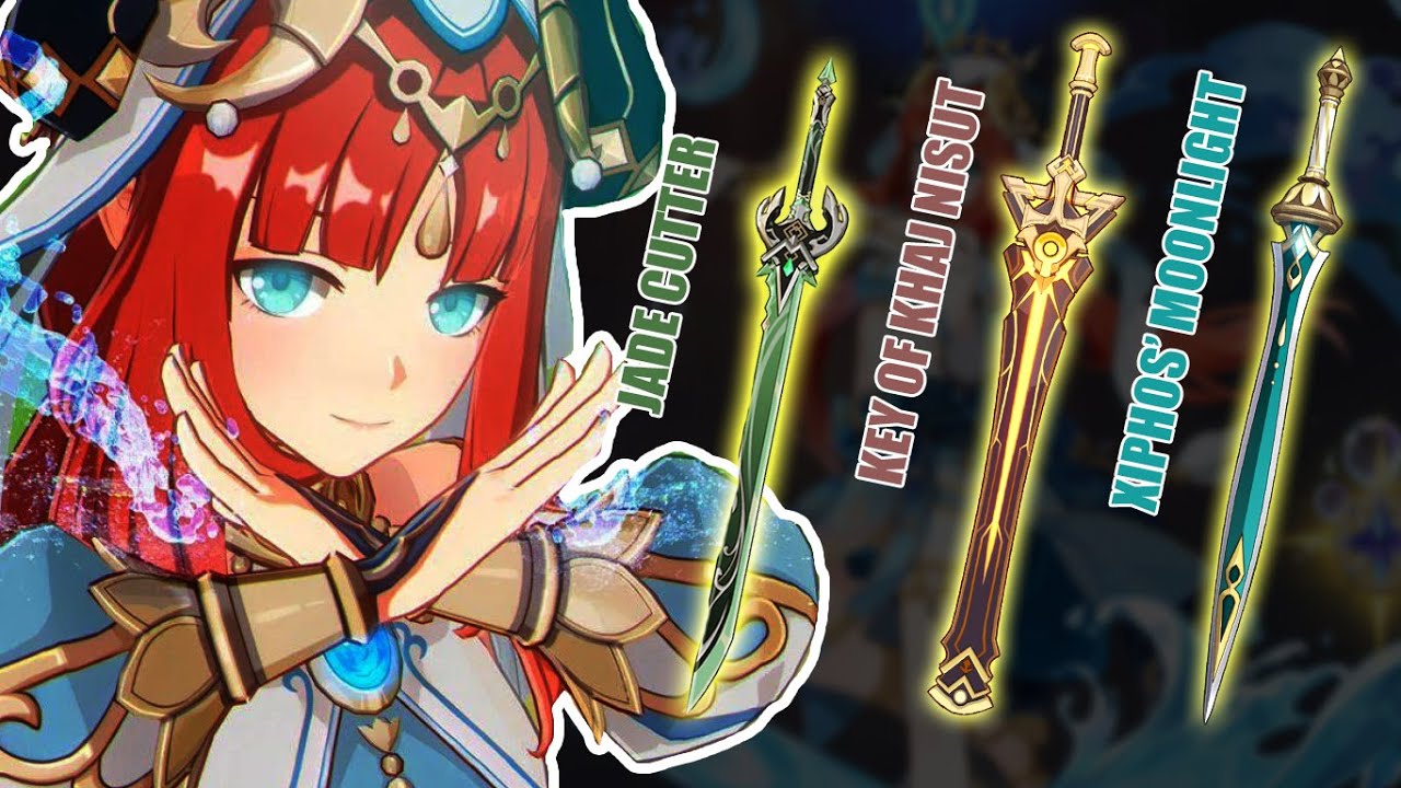 NILOU - Xiphos' Moonlight VS Jade Cutter VS Key of Khaj Nisut (BLOOM ...