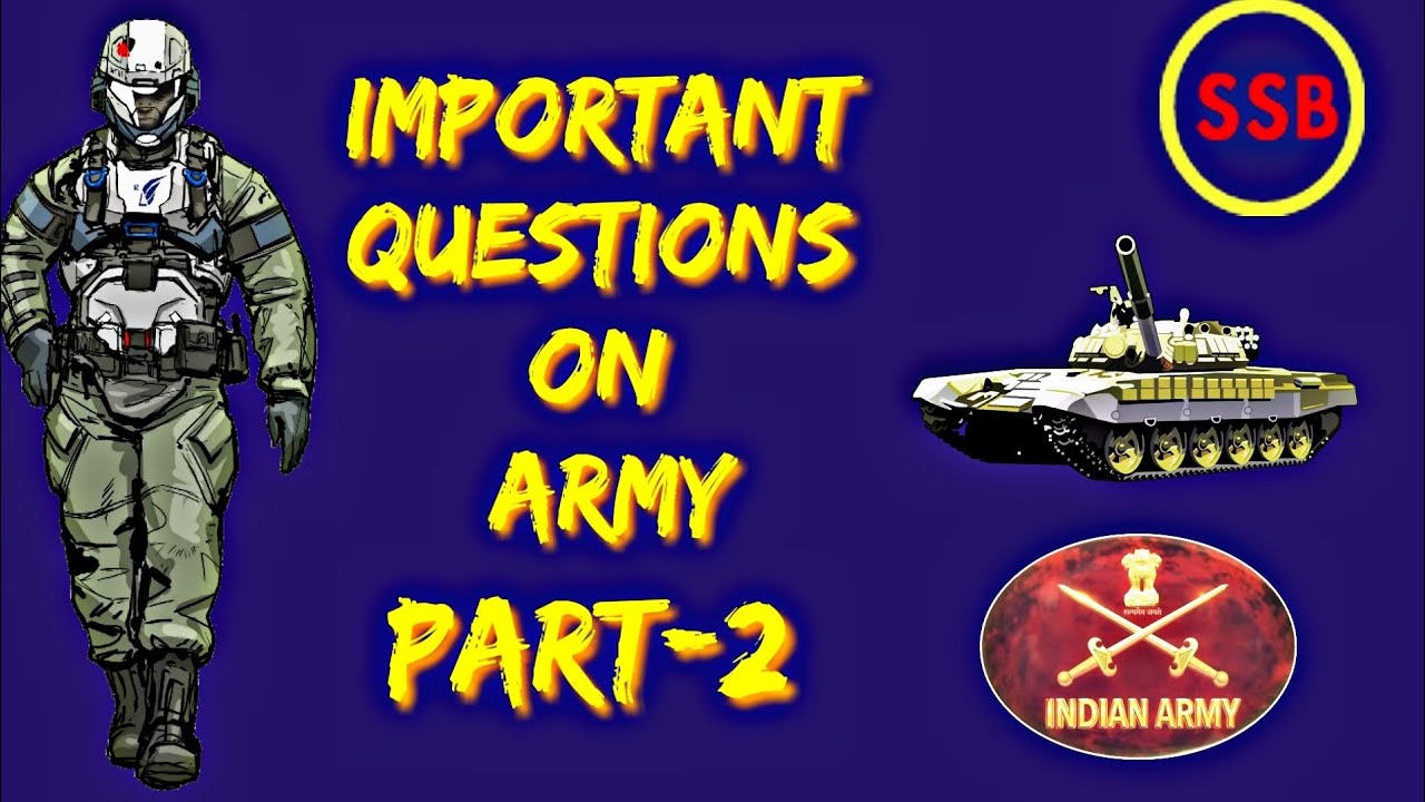 Army Questions SSB interview - YouTube