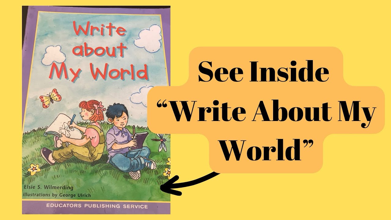 Write About My World Flip Through—Kindergarten/ 1st Grade Writing ...