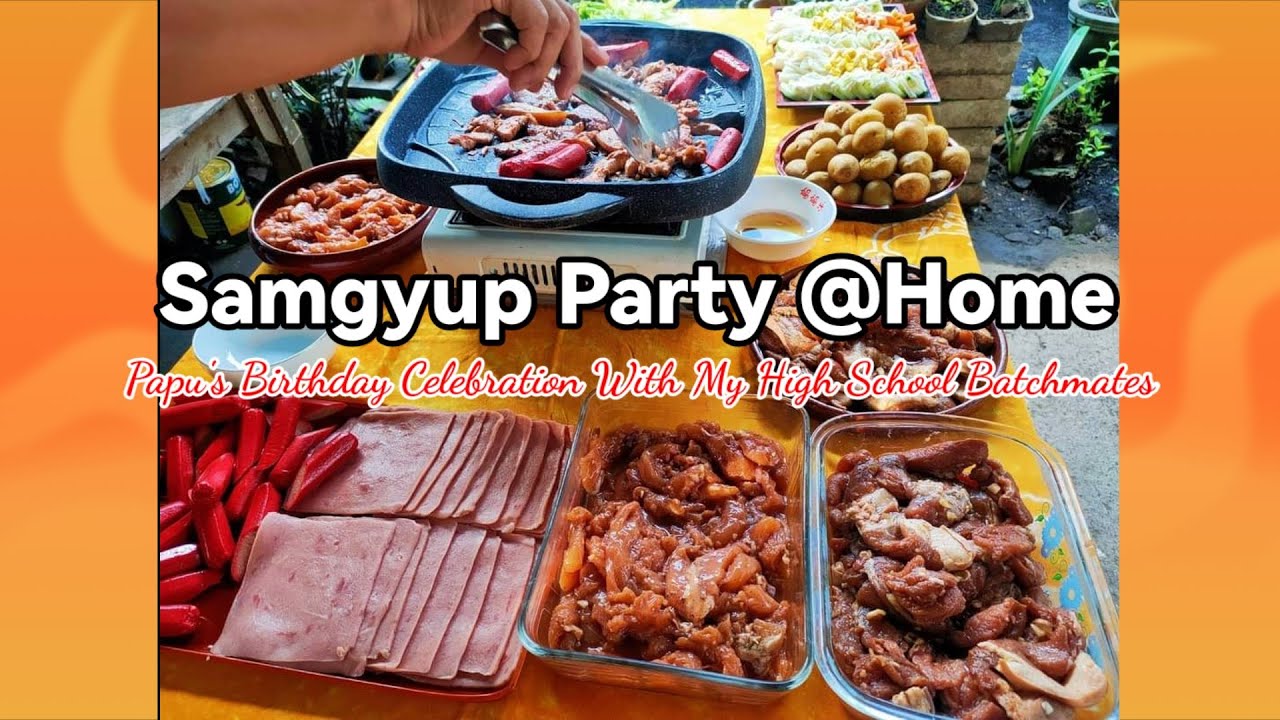 Samgyup Party @Home - YouTube