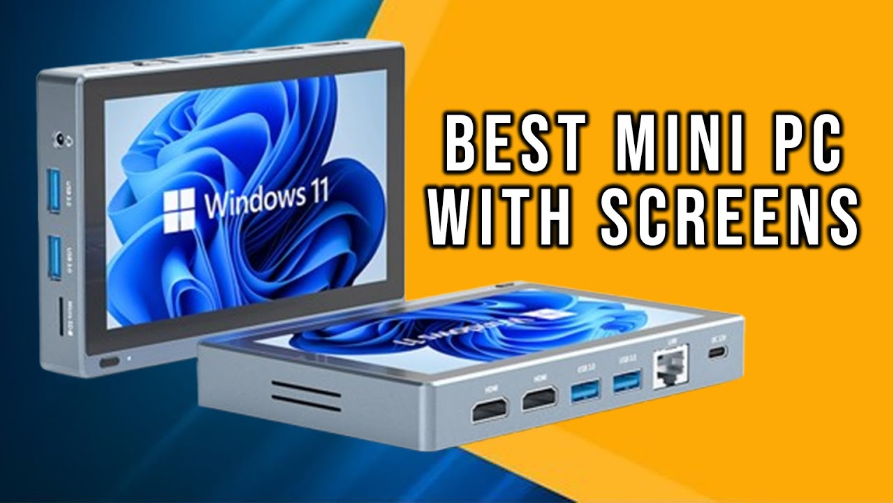 2 Best Mini PC with Screen for 2025 | Tablet Windows - YouTube