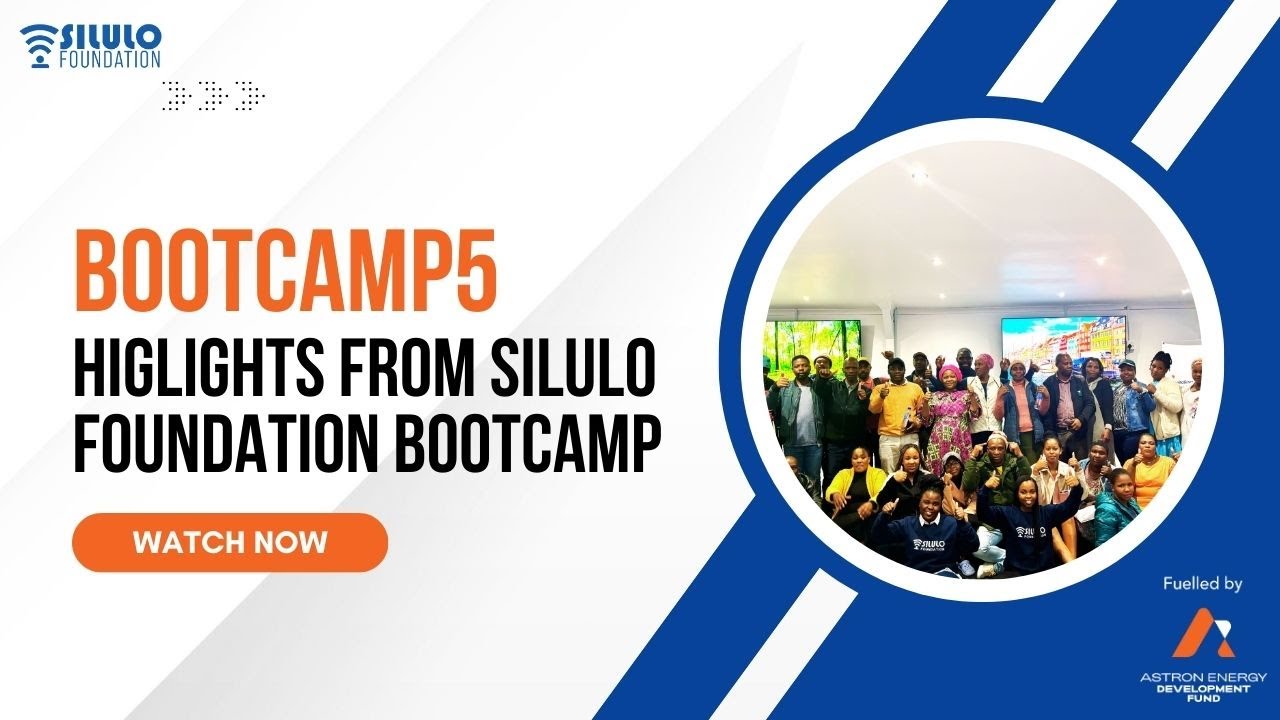 Silulo Foundation Bootcamp 5 - YouTube