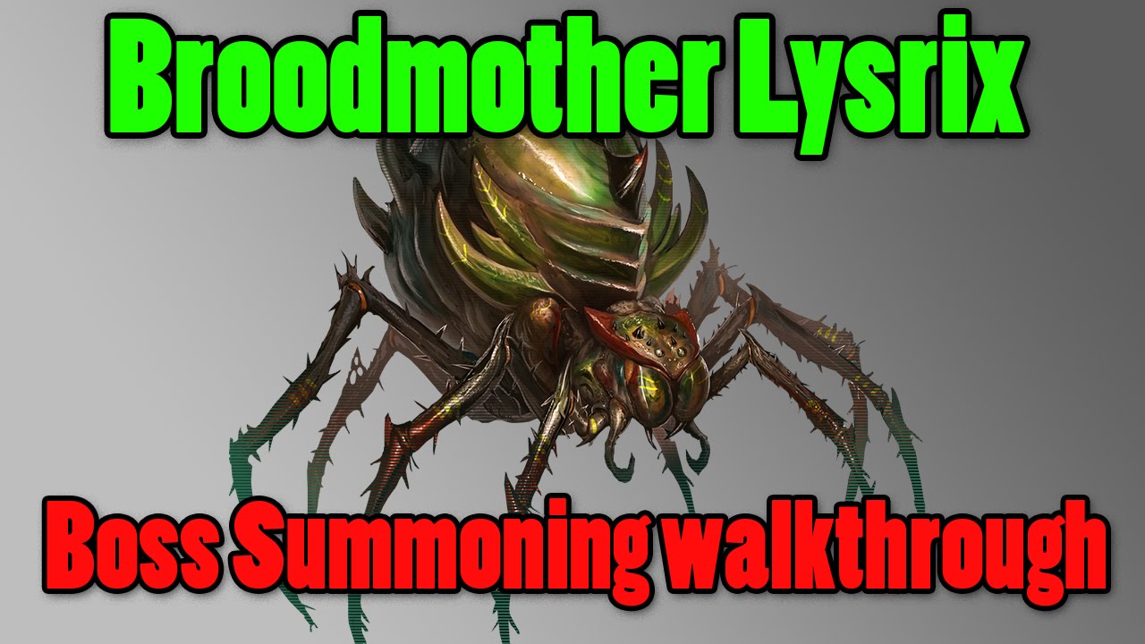 ARK Survival Evolved: Broodmother Lysrix walkthrough - YouTube