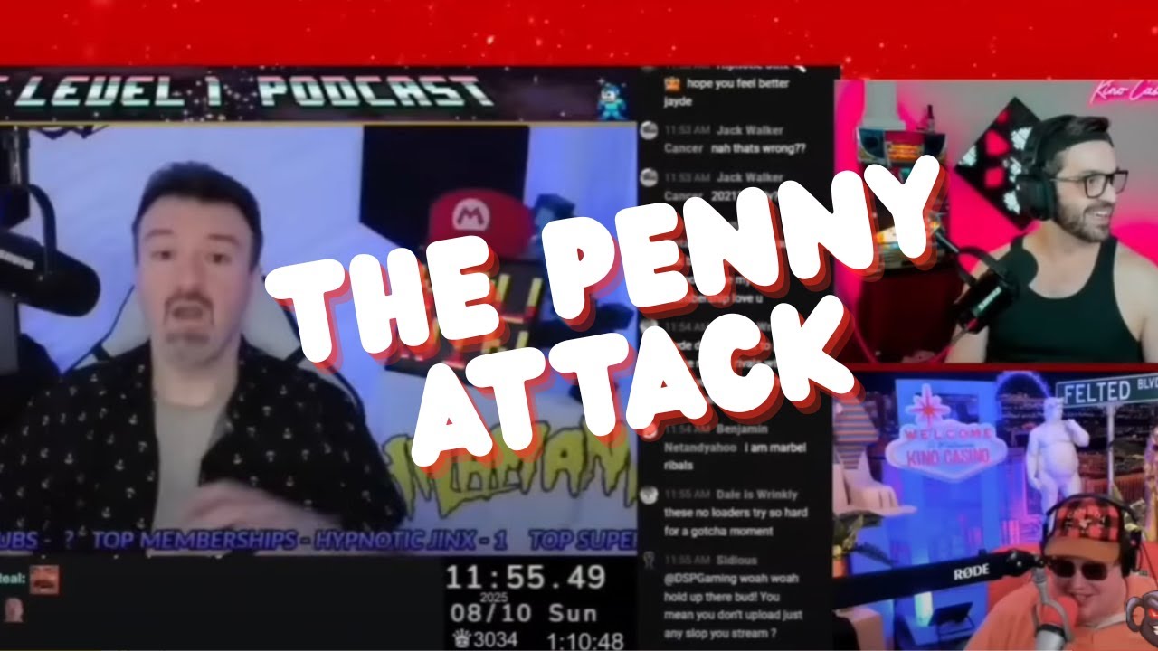 Kino Casino Reacts: DSP Gets PELTED With Pennies by Kick Dents - YouTube