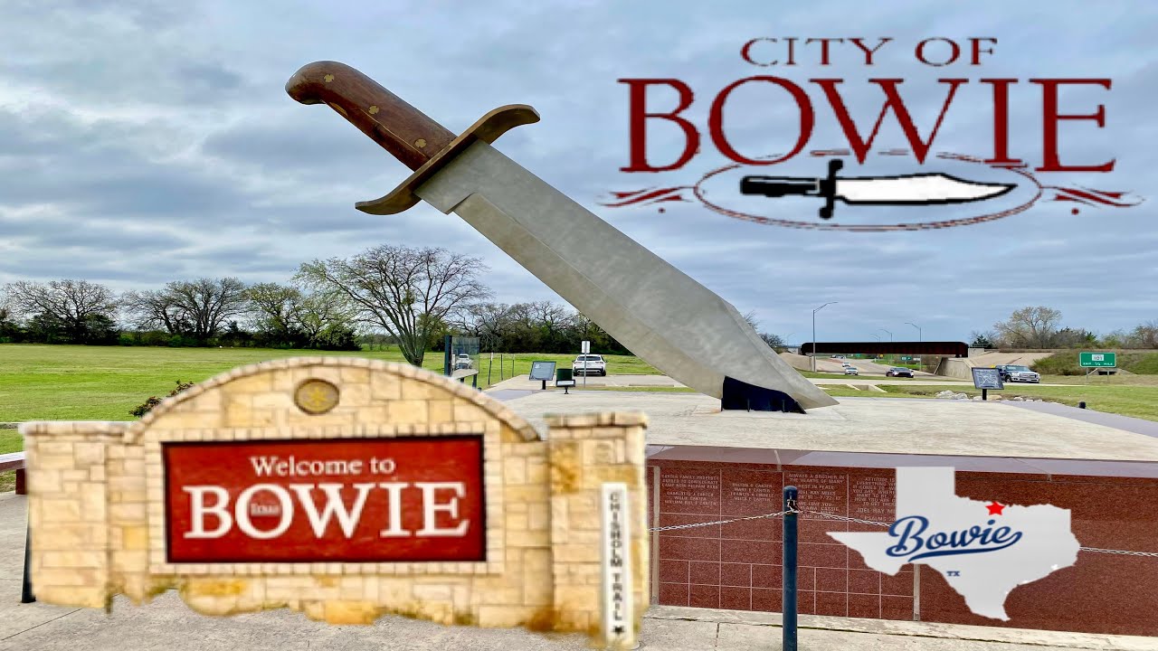 World’s Largest Bowie Knife - Bowie, Texas - YouTube