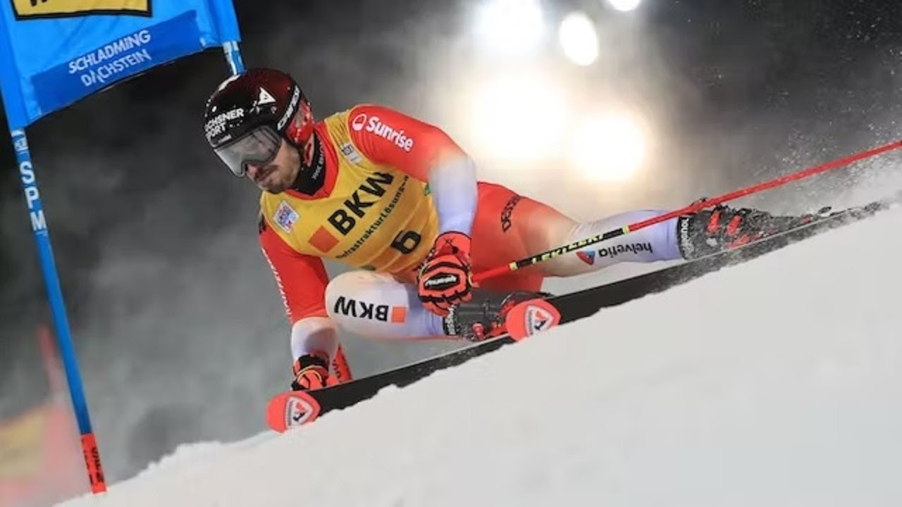 Loic MEILLARD - Winner - Giant Slalom (Run 1) - Schladming AUT - 2023 ...