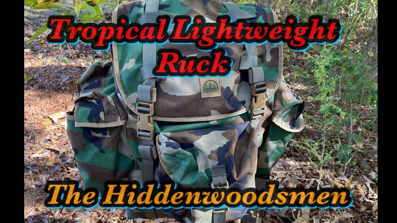 The Alice Pack Replacement- Tropical Lightweight Ruck from The Hidden ...