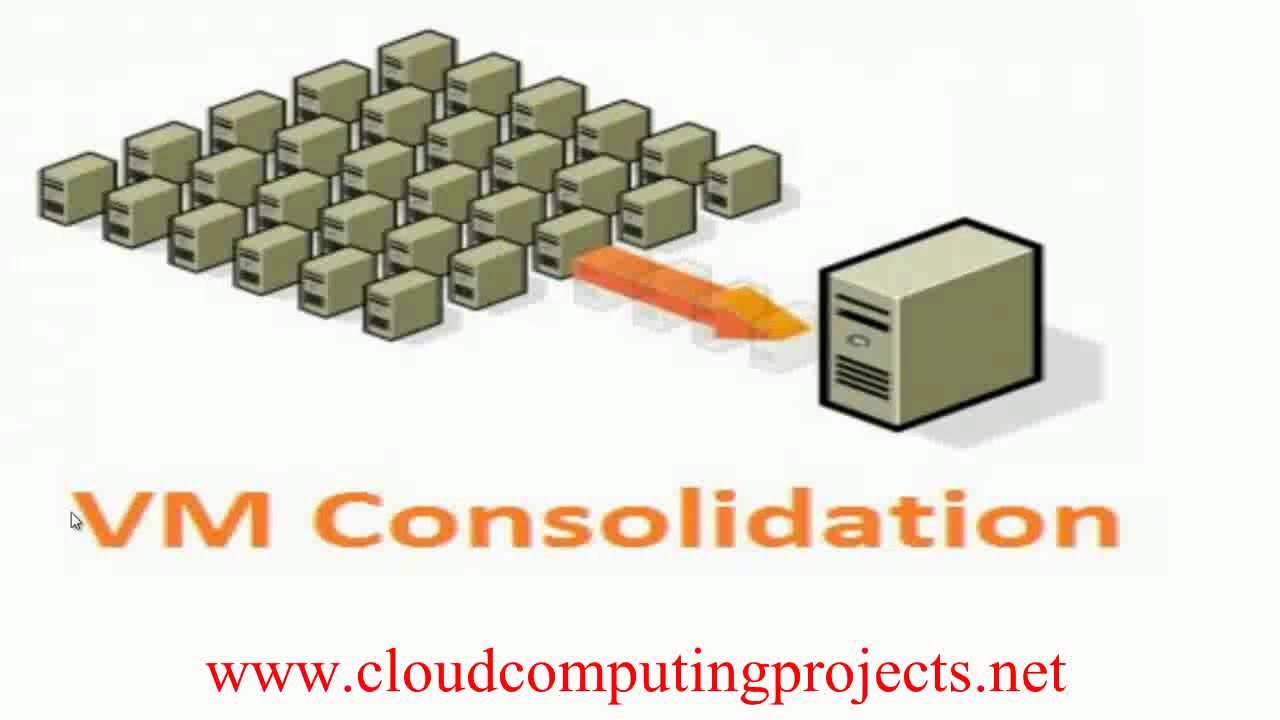 Vm Consolidation Cloudsim Projects Youtube