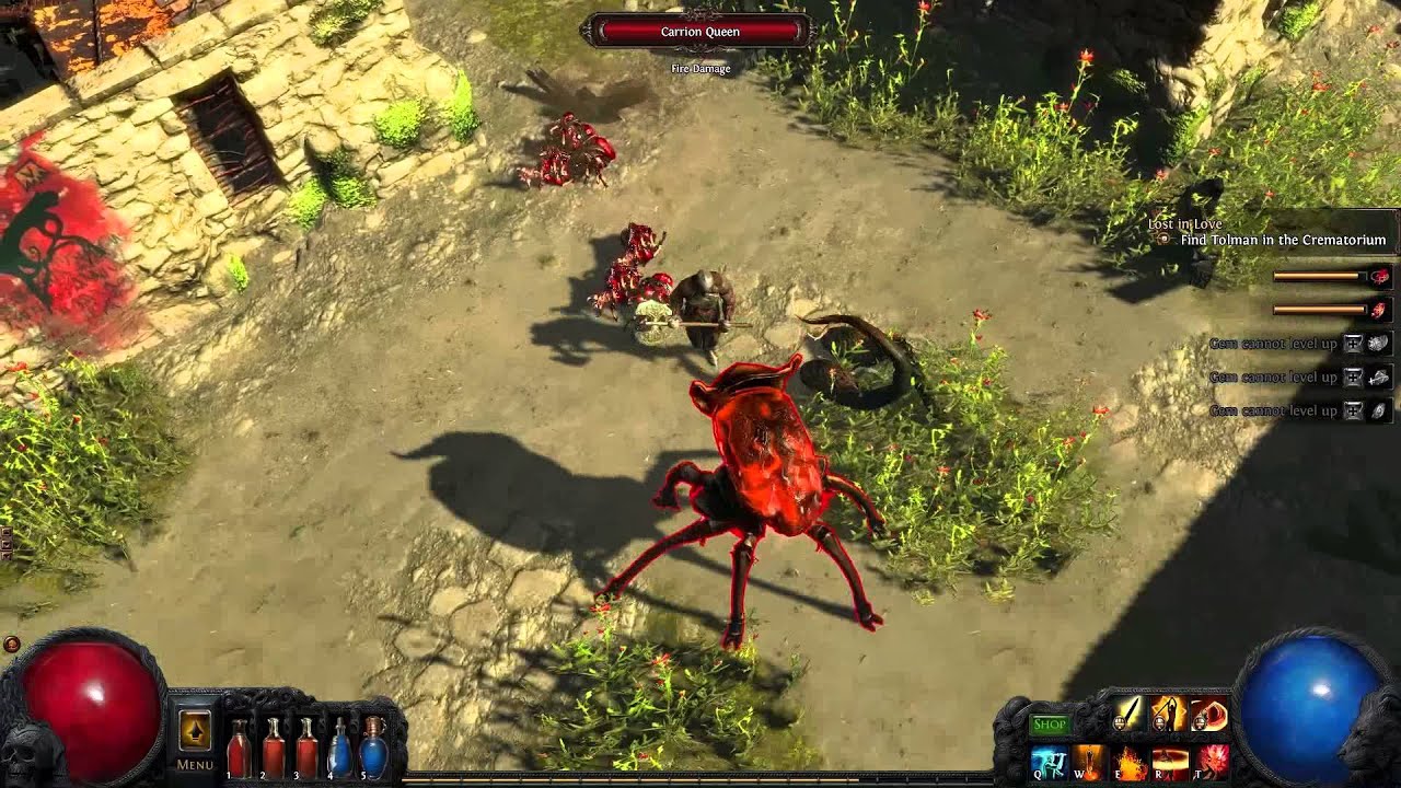 Path of Exile - The Slums - YouTube