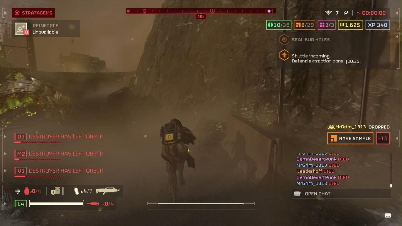 HELLDIVERS 2 Mario impossible extraction - YouTube