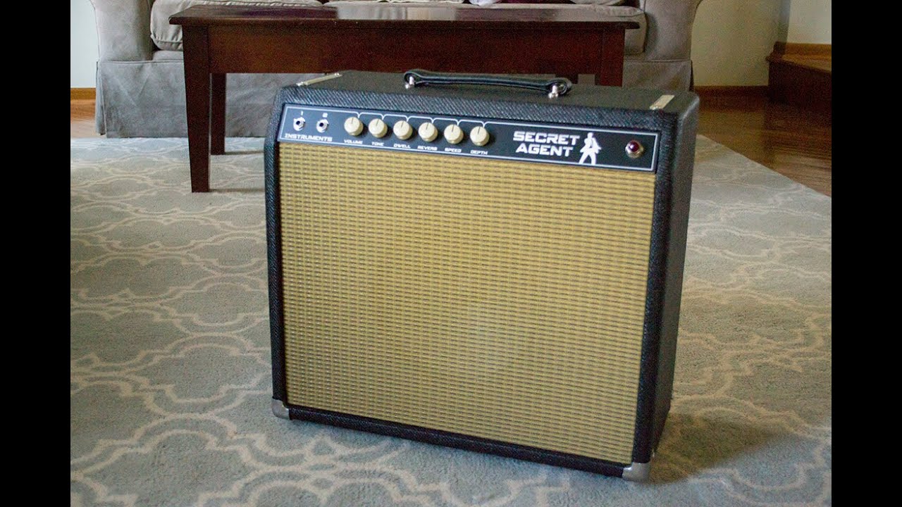 Secret Agent Amplifier - Rough Demo - YouTube