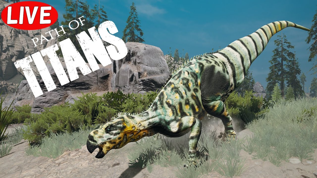 PATH of TITANS - EchoedArk2 - Let's Be A Tenontosaurus! - YouTube